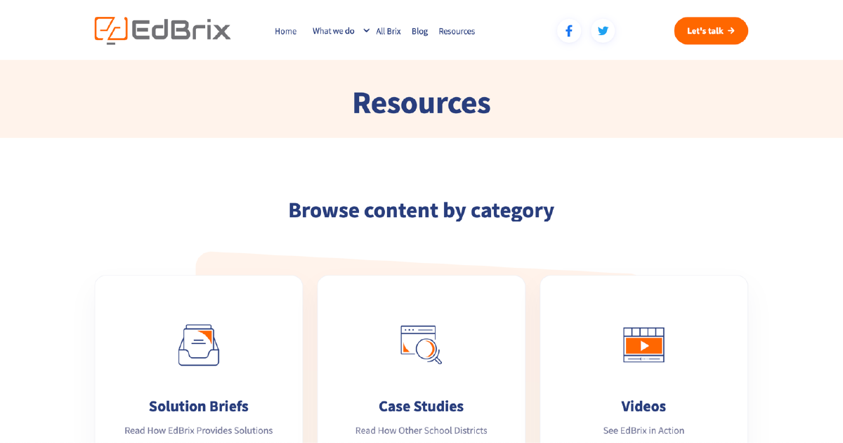 EdBrix - Resources